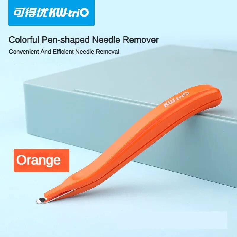 KW-TRIO Магнитный антистеплер Оранжевый, Orange StapleRemover