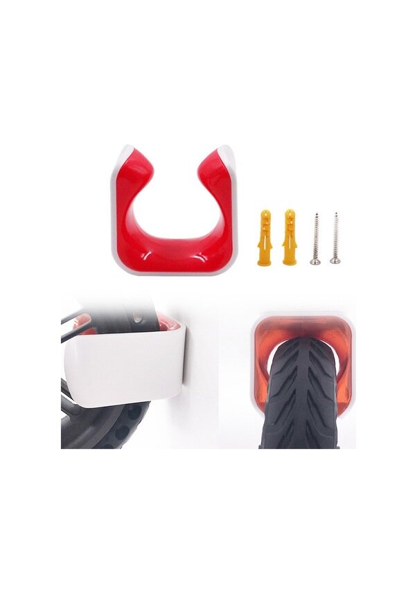 Портативный настенный держатель для электросамоката Xiaomi M365, красный