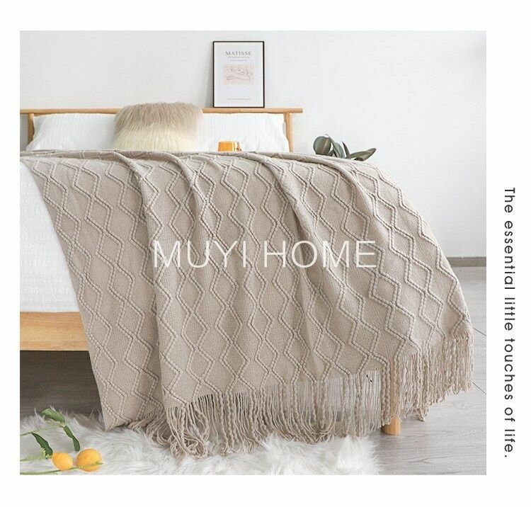 Чехлы на одеяло вязание Одеяла Плед Трикотаж Постельное белье диван одеяло Домашнее
