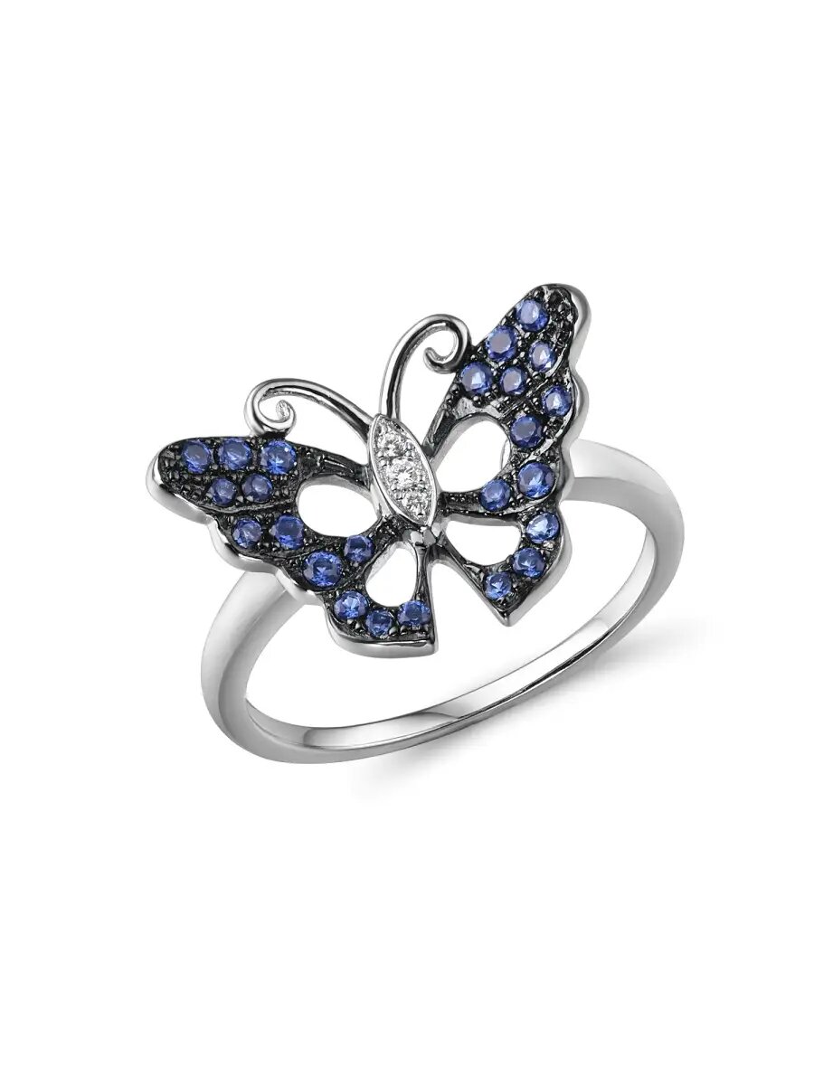 Кольцо, серебро, 925 проба