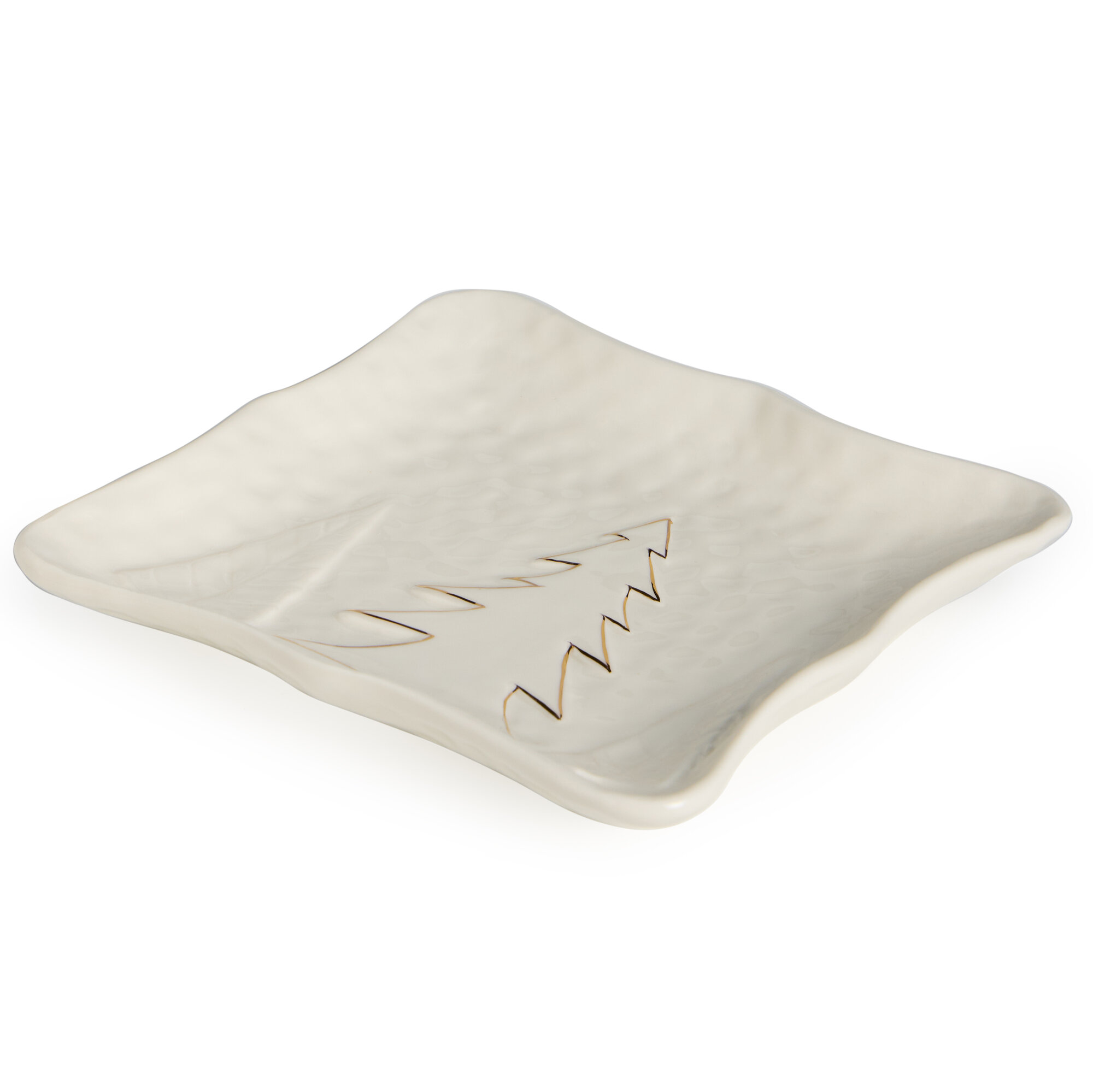 Блюдо сервировочное новогоднее 15, 7*14, 4*2, 3 см KSG-146-2214