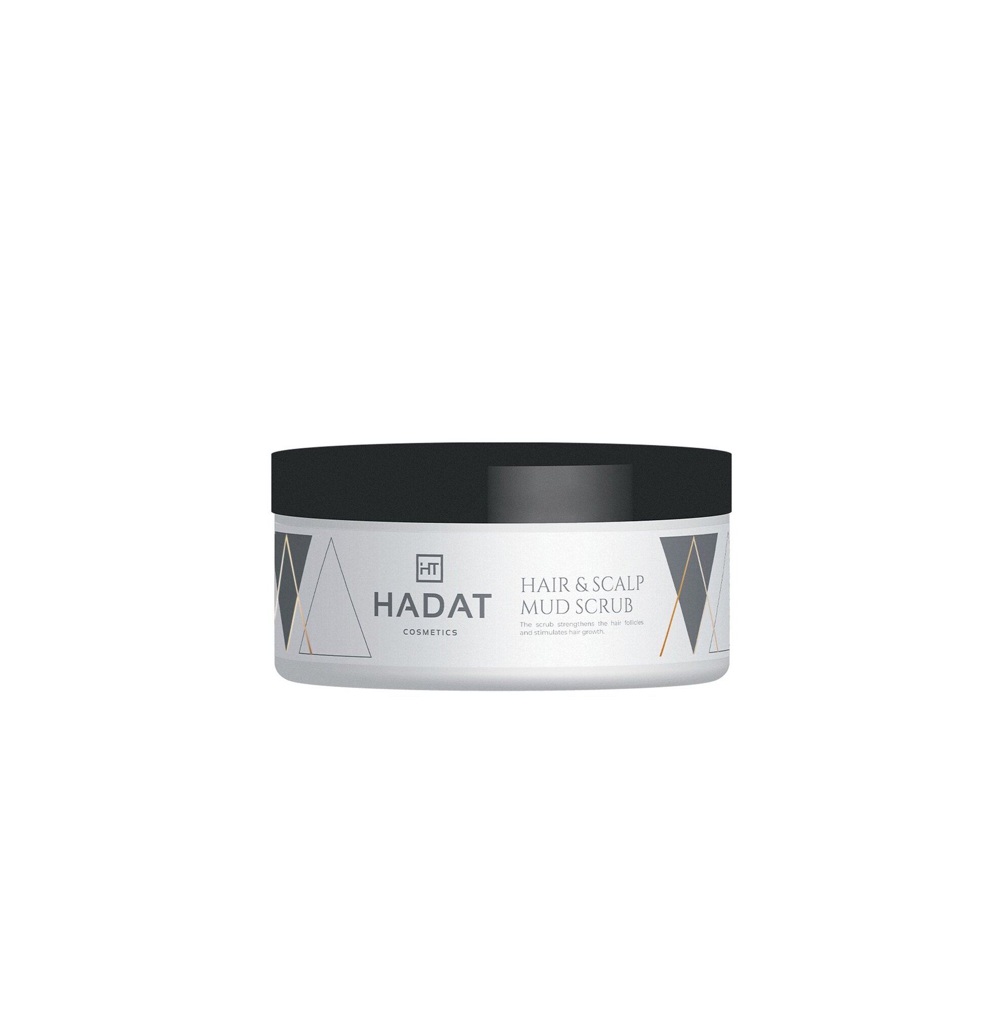 HADAT COSMETICS Грязевой скраб для волос и кожи головы, HAIR SCALP MUD SCRUB, 300 мл