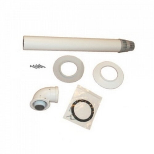 Труба с наконечником Lamborghini +отвод 90 гр. Котла Ninfa N R. TAURA D