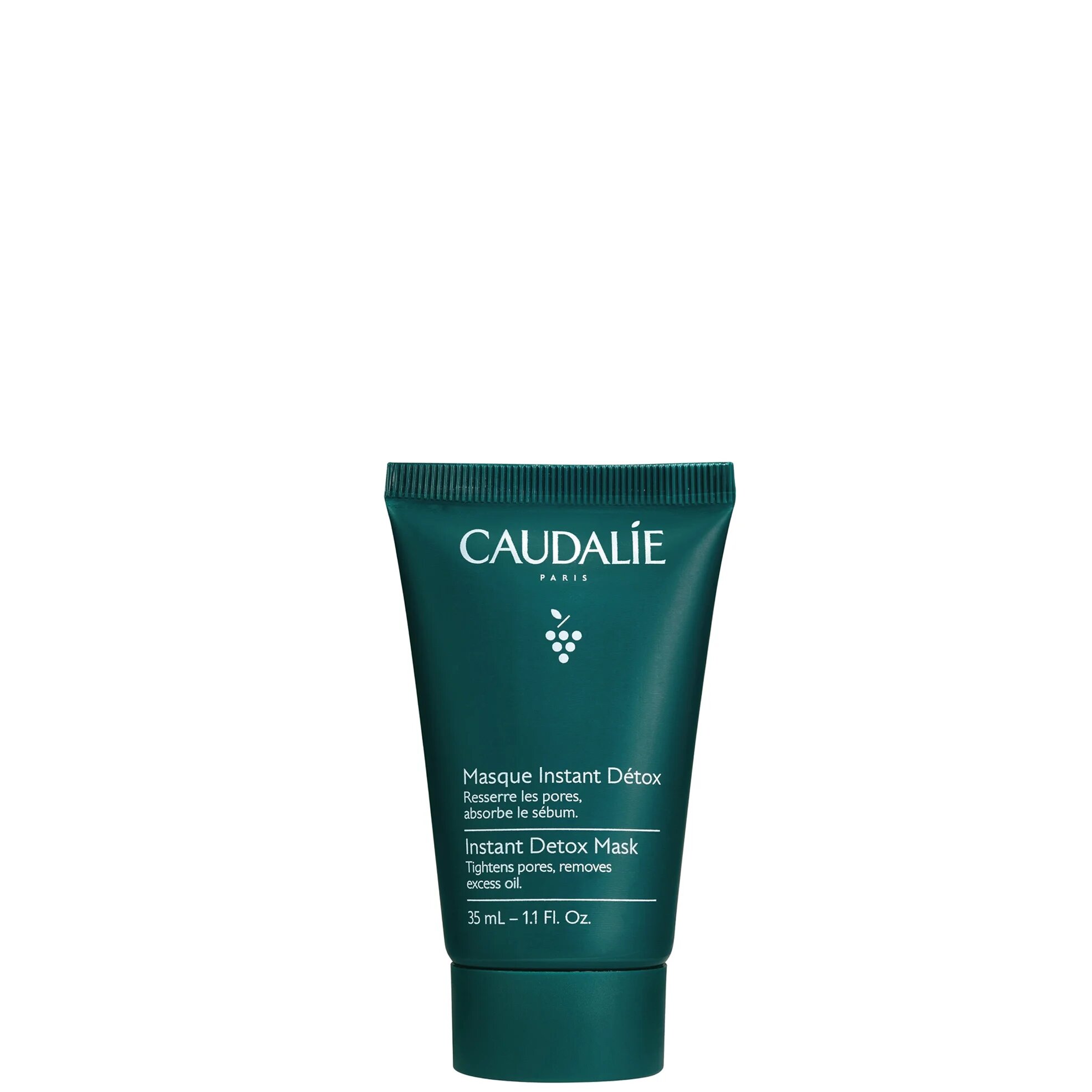 Маска для лица CAUDALIE "Instant Detox", для сужения пор, мини-формат, 35 мл