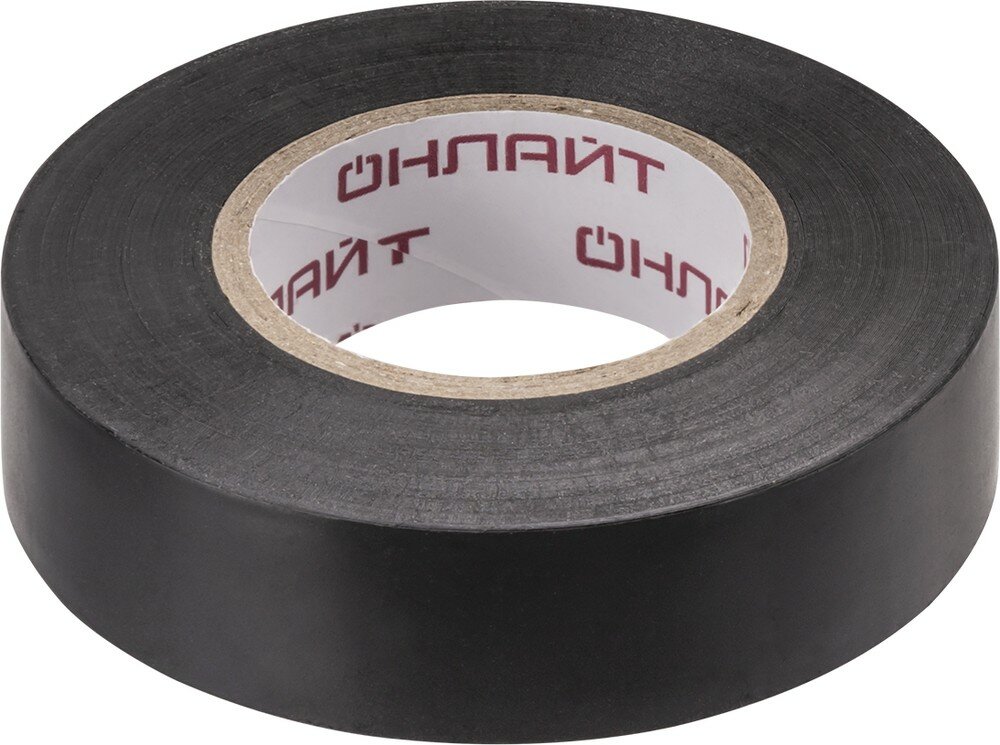 Изолента ПВХ 19мм (рул.20м) 71 690 OIT-B19-20/BL черн. Онлайт 71690