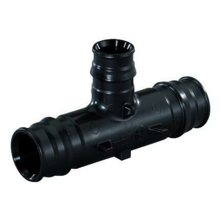 Тройник UPONOR редукционный композиционный Quick and Easy 40х20х40 (Арт.1008694)