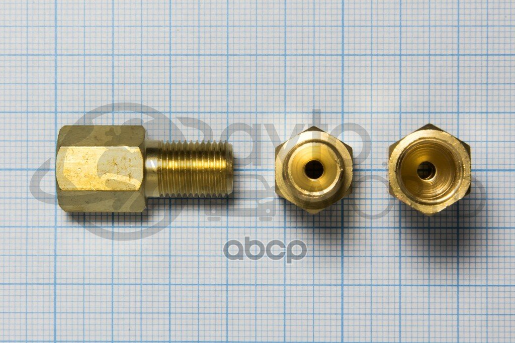 Переходник тормозных трубок WP М10х1(F)-М10х1(M) S=13 AVTO.WORLD AVTO.WORLD арт. AWZ135