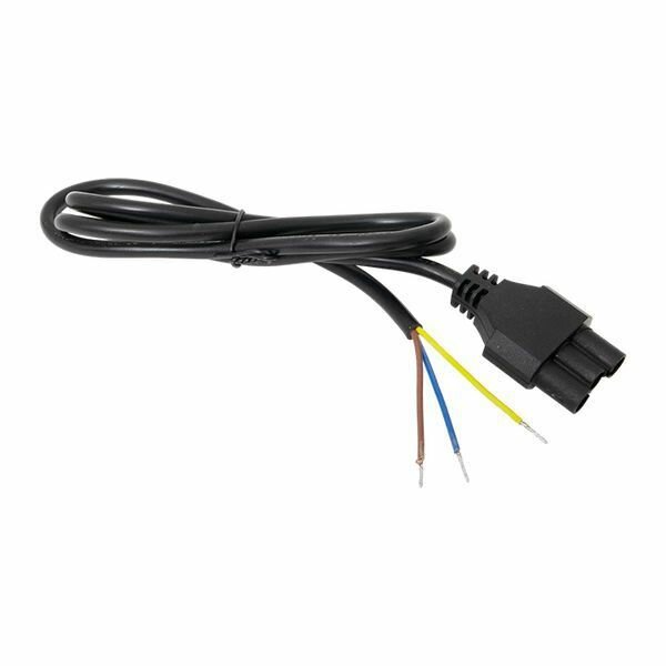 Кабель для подключения светодиодных линейных светильников ДБО-60/120/150 1м 3х0.75 черн. EKF ASC-B-1-LBL