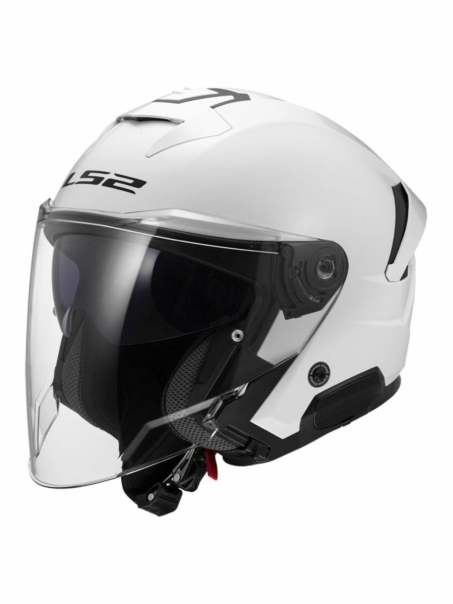 Шлем для мотоцикла открытый LS2 OF618 VERSO 2 SOLID Gloss White S