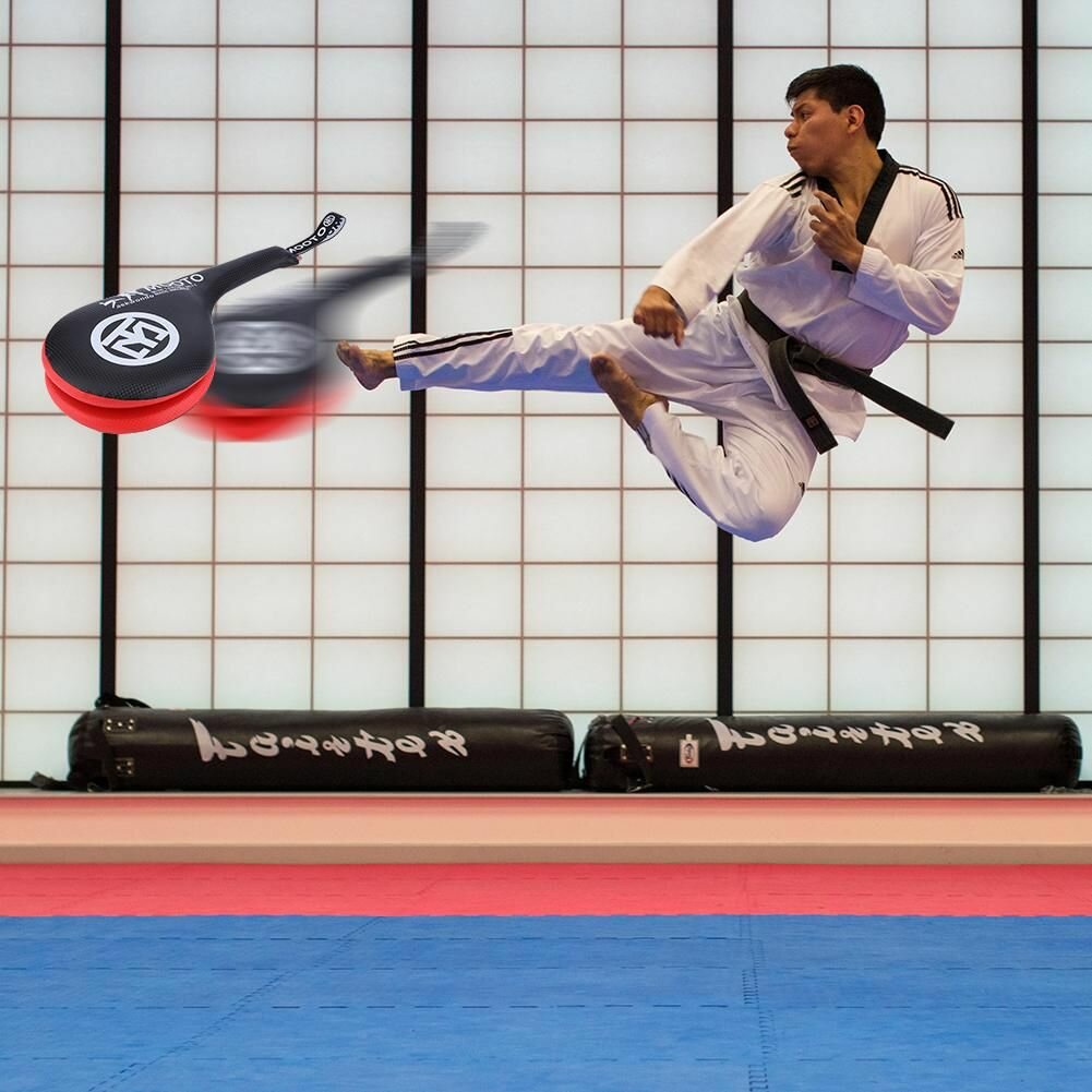 Детская губка для тхэквондо из полиуретана, прочная, с двойным ударом, мишень для тренировок