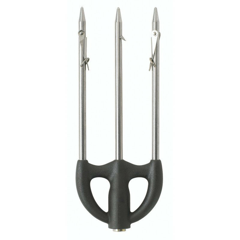 Наконечник Трезубец Из Нержавеющей Стали Salvimar С 2-Мя Подвижными Флажками