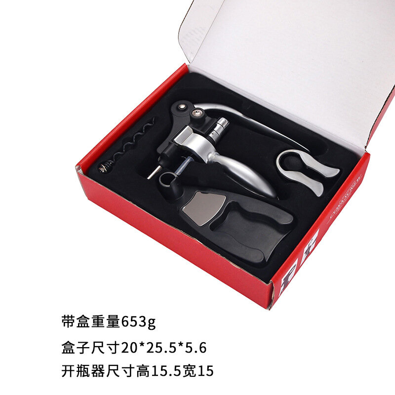 Новый домашний открыватель для вина из цинкового сплава, креативный открыватель для красного вина, многофункциональный набор с головой кролика