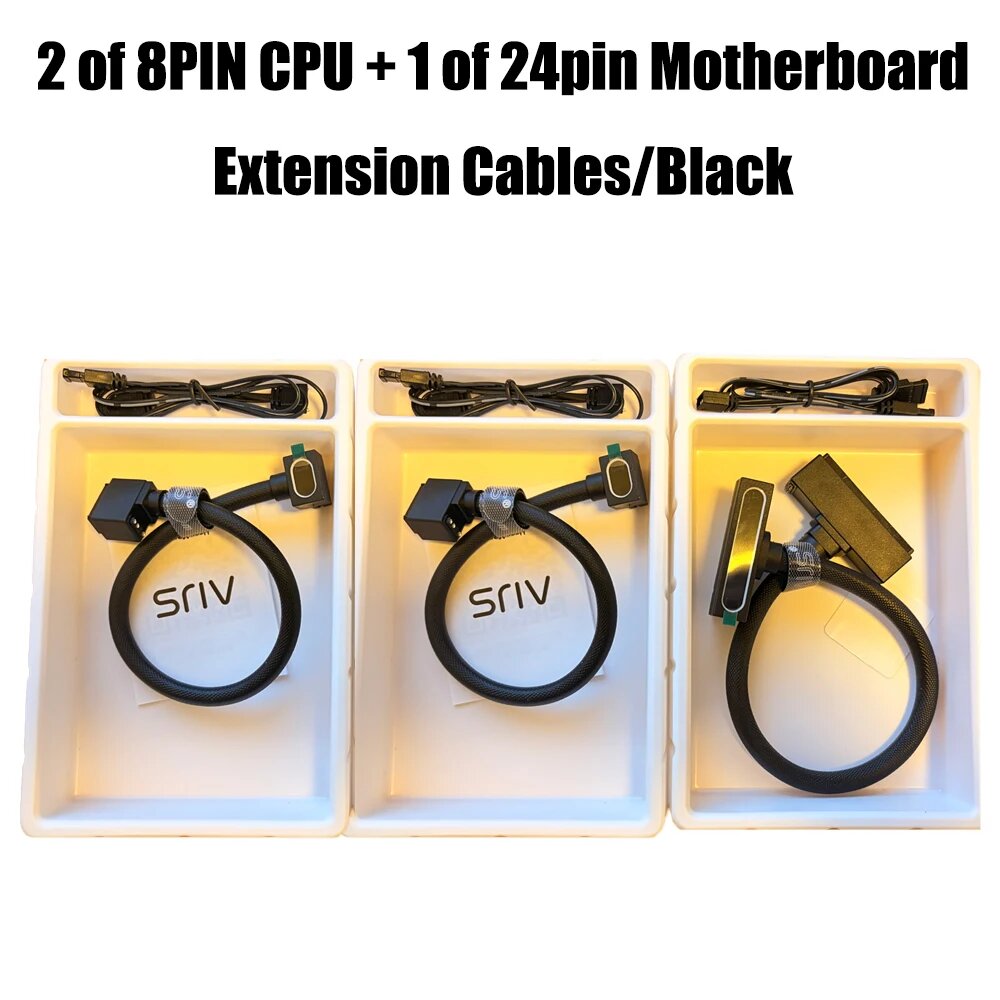 AIJS ATX кабель питания материнской платы с ARGB SYNC