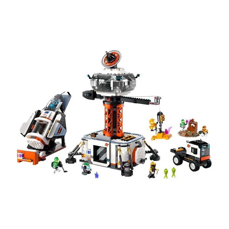 LEGO City Космическая ракета Запусковая станция Конструктор 1422 шт. 60434
