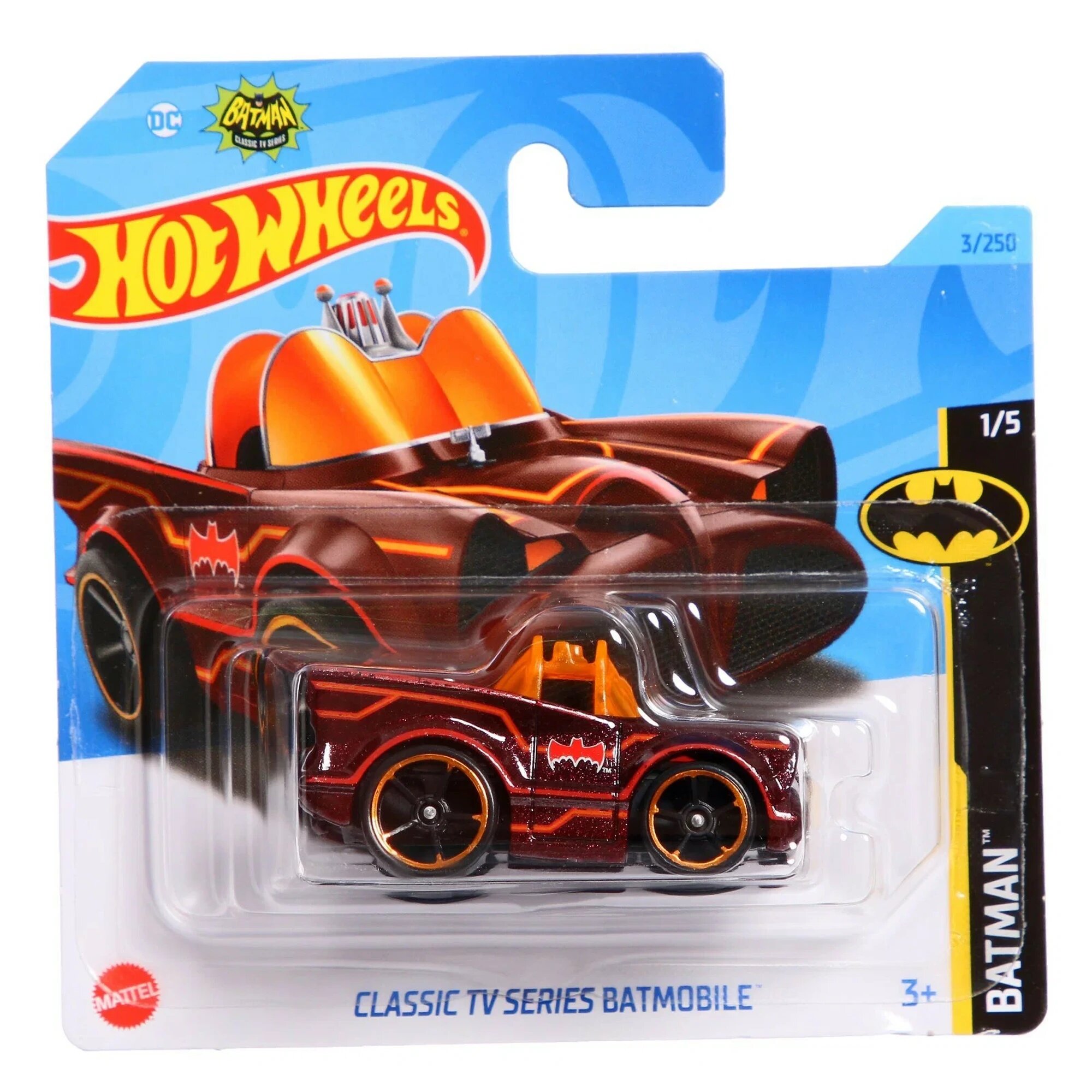 Машинки Hot Wheels, базовая коллекция, инерционный механизм, металл и пластик, 11-3,5 см