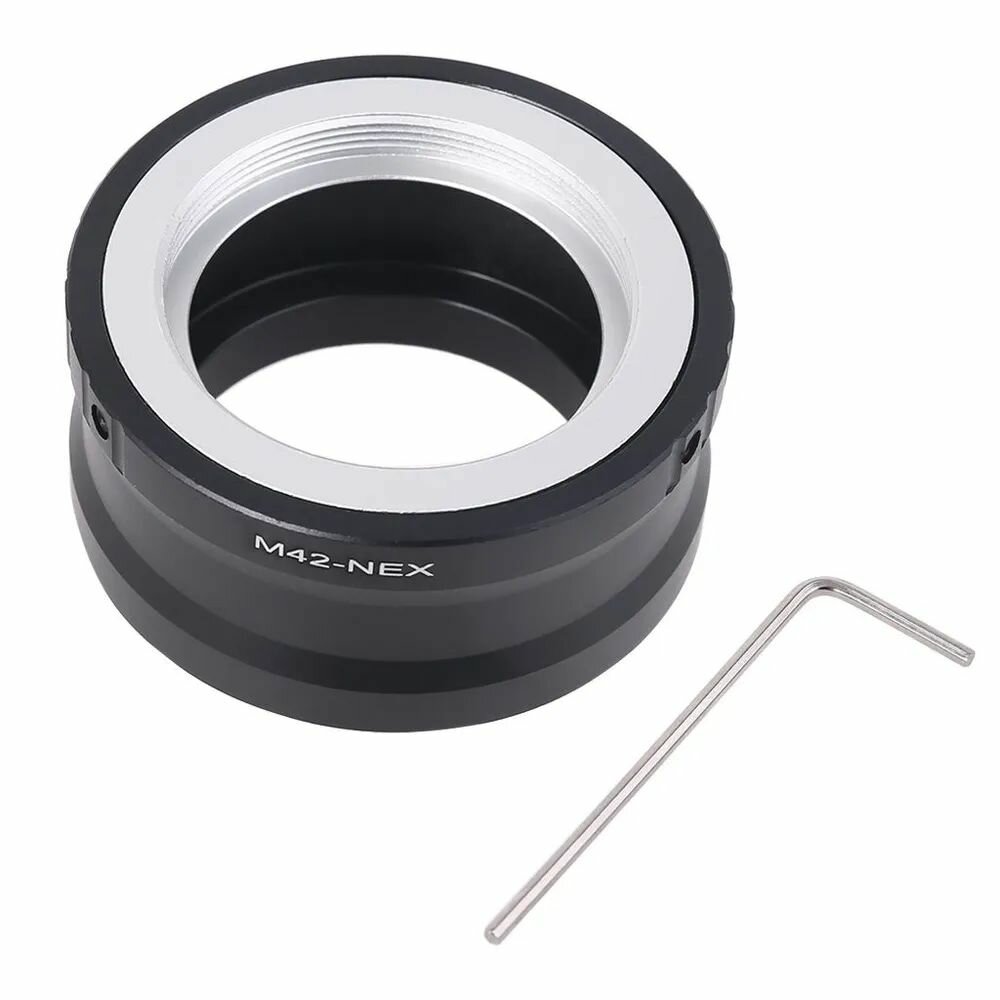 Переходник M42 Sony с байонетом E, для фотокамер Sony E-mount NEX, черный