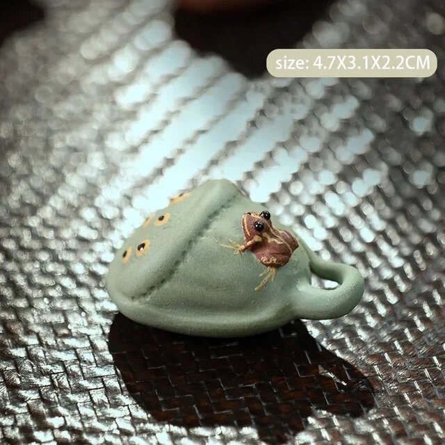 Чайные фигурки из глины Zisha, модели арбузов, скульптуры, чайные сервизы, украшения, изделия ручной работы, предметы домашнего декора, чайные сервизы, декоративные произведения искусства.