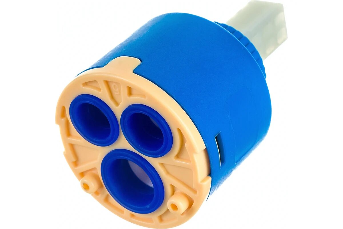 Картридж LEDEME L50, для однорыжачного смесителя, синий, диаметр 40мм