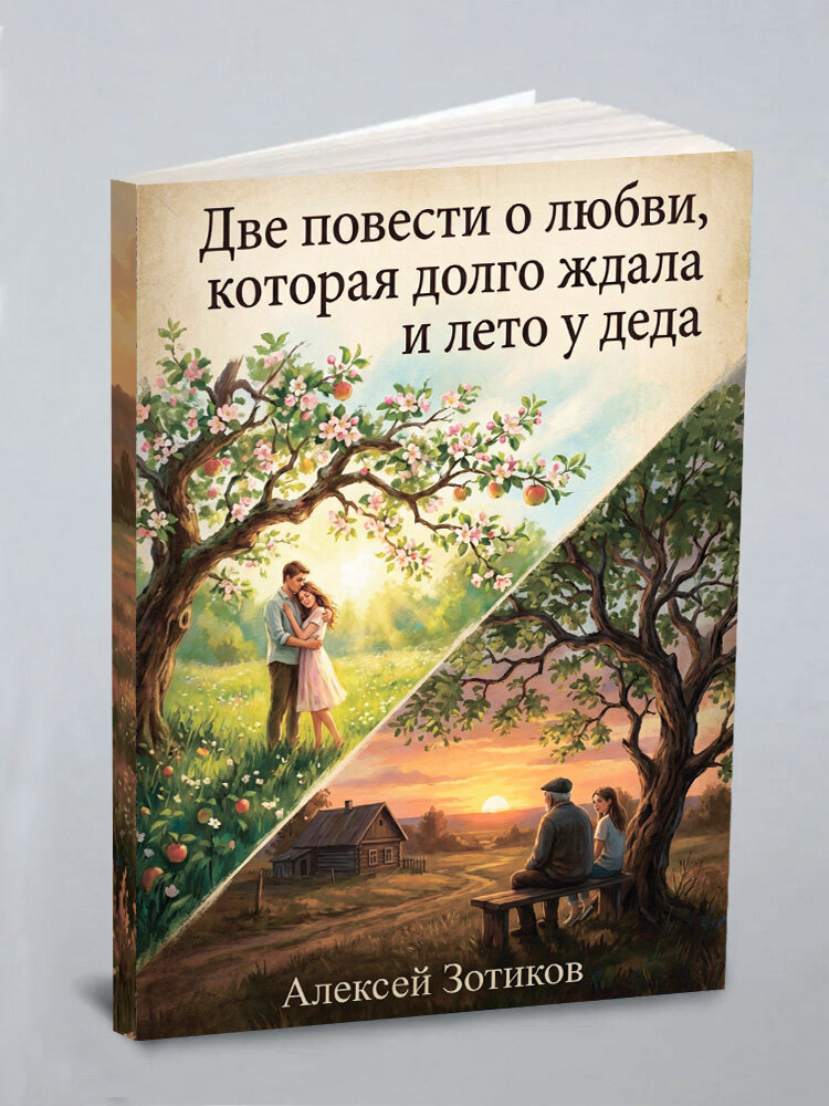 Две повести о любви, которая долго ждала и лето у деда | Зотиков Алексей | Bookstart, 2026 | 18+