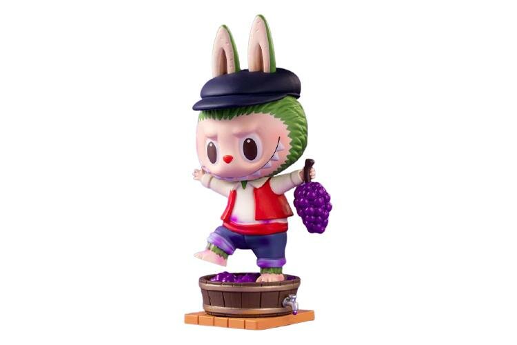 Коллекционная фигурка унисекс POP MART LABUBU THE MONSTERS Fruit Elf, цвет pink, Grape