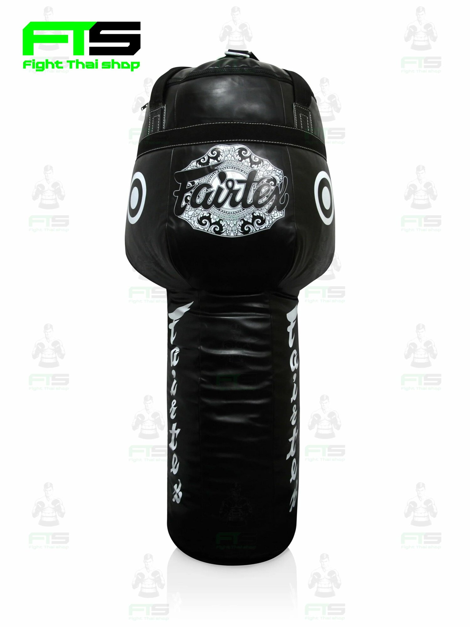 Боксерский мешок Fairtex "Супер угол" черный - без наполнителя HB13