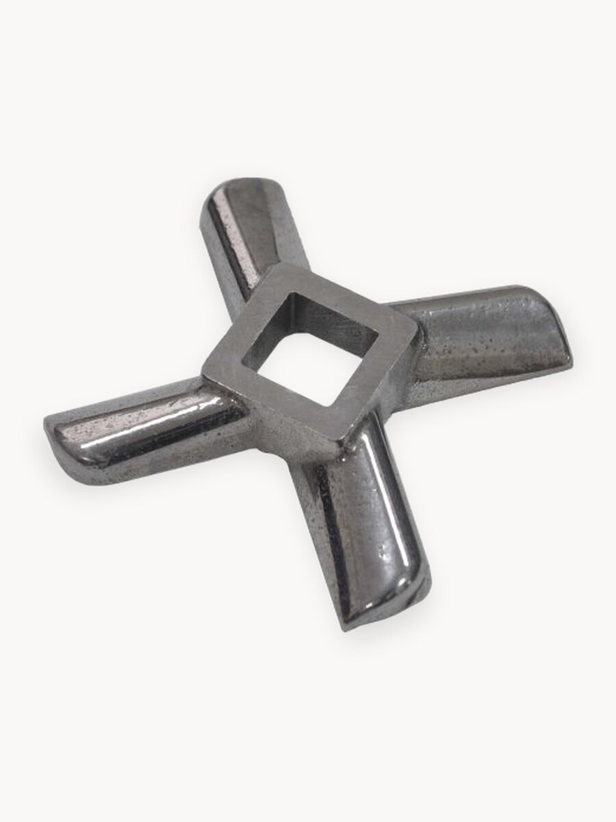 Нож для мясорубки, универсальный, односторонний, квадратной формы, 10х55 мм