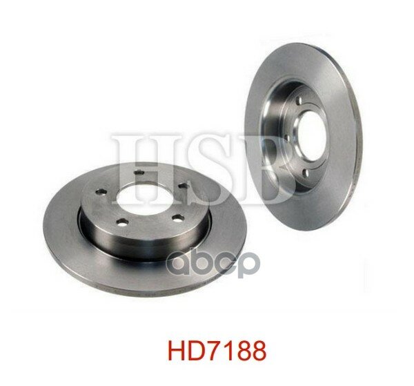 Диск тормозной задний MAZDA 3 1.4/1.6/1.6TD 03> HSB арт. HD7188
