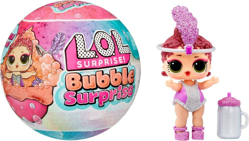 Кукла LOL Surprise Bubble Surprise в непрозрачной упаковке (Сюрприз) 119777EU