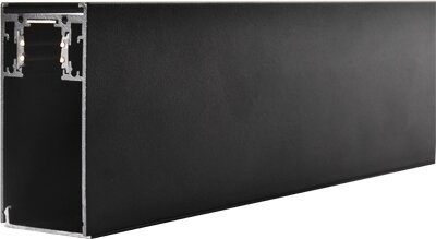 Шинопровод Wolta WML-TR1/01B, однофазный, магнитный, черный, 1м