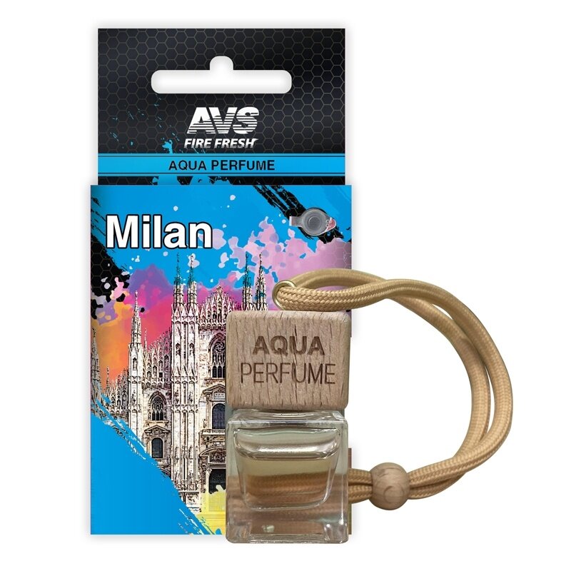 Ароматизатор на зеркало AVS Aqua Perfume бочонок Милан Pour homme/Для мужчин