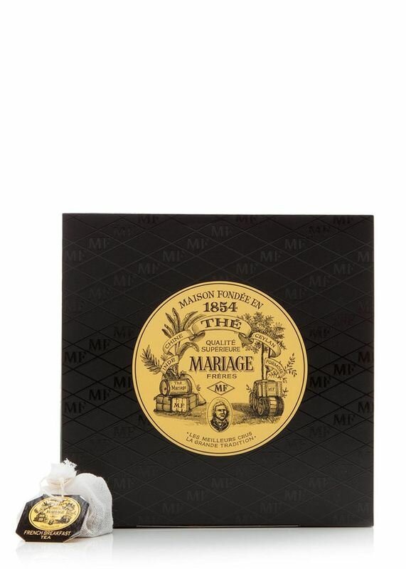 Черный чай Mariage Freres French Breakfast в пакетиках, 2 упаковки по 30шт