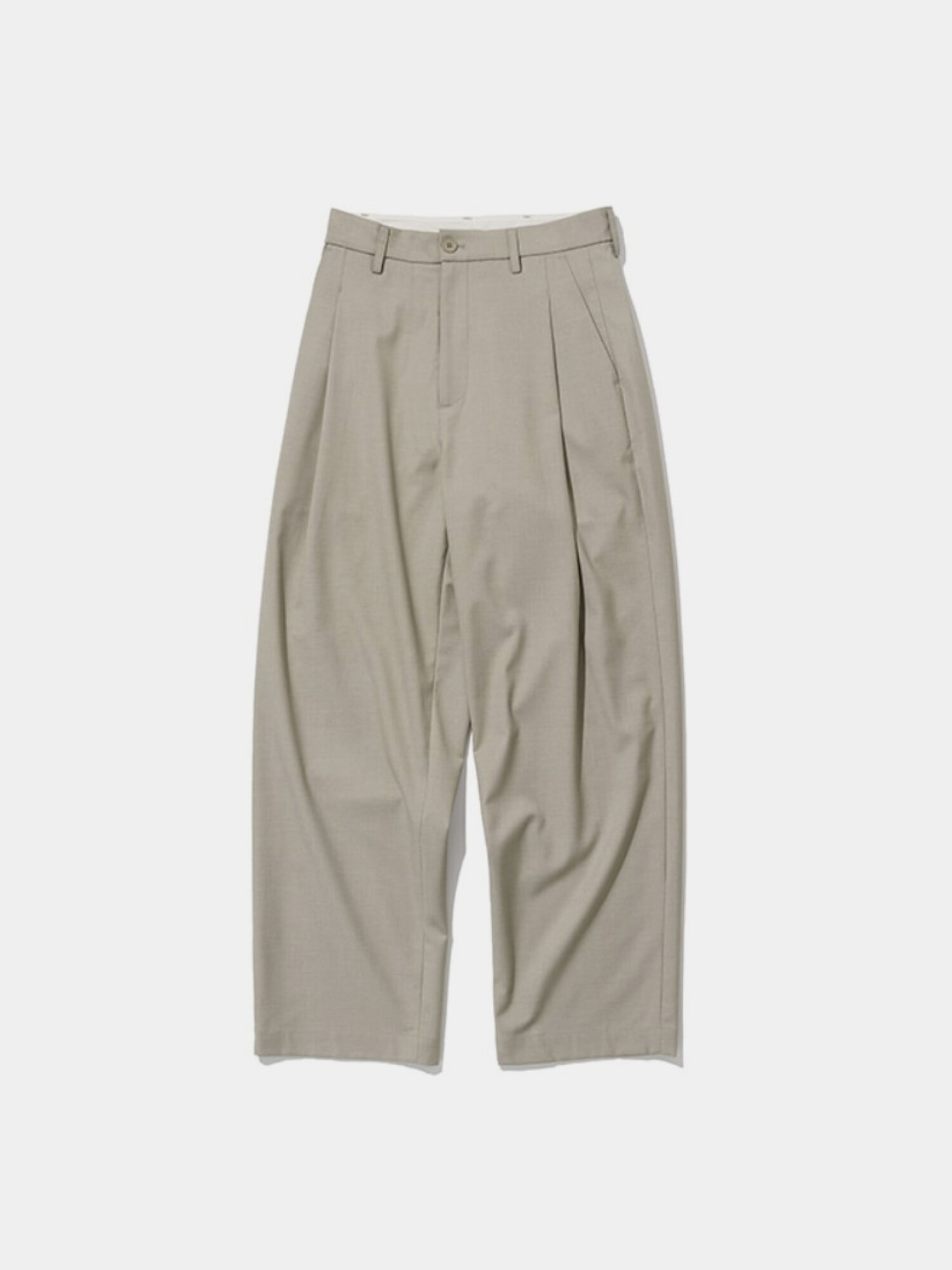 Брюки One Tuck Wool