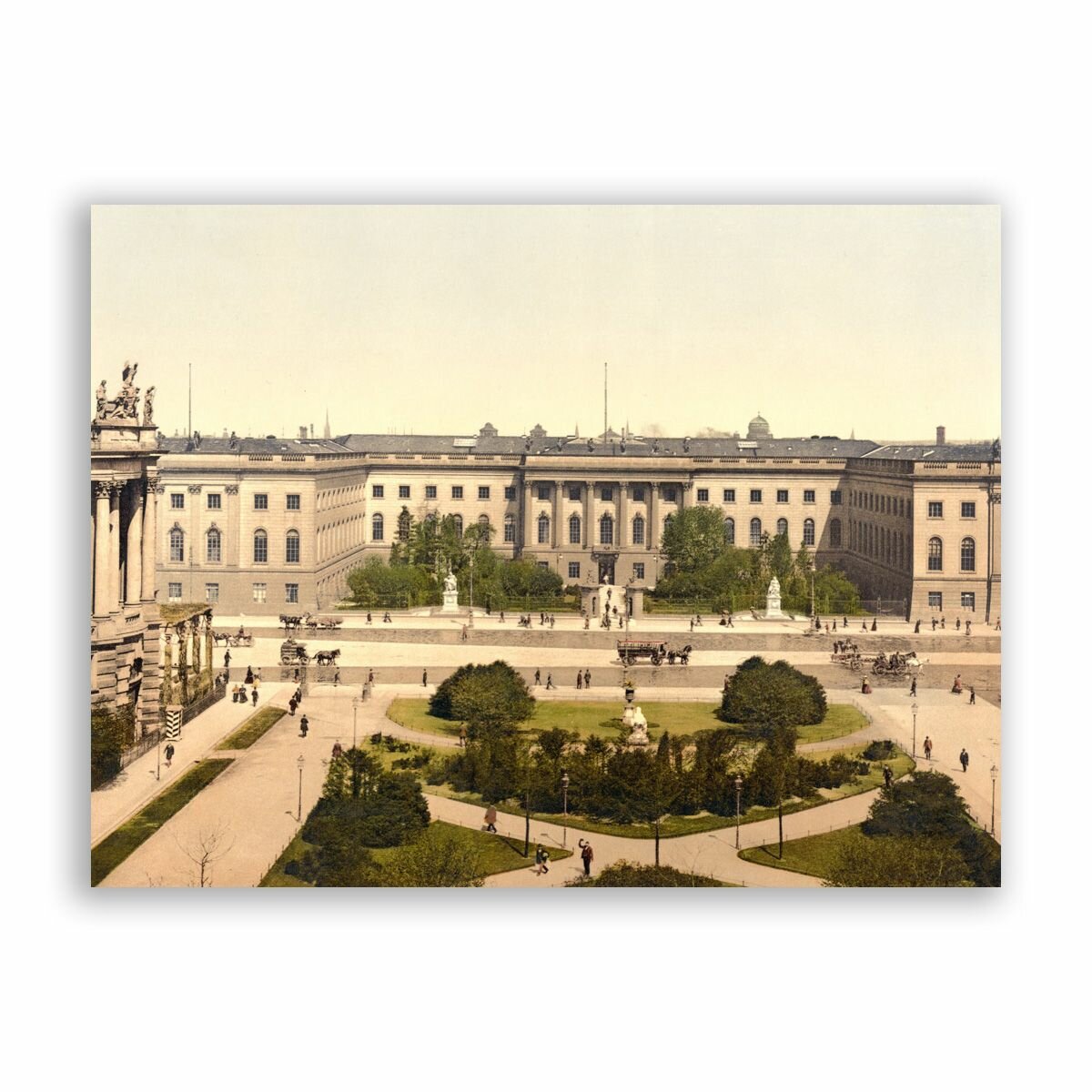 Постер, плакат на бумаге / The University, Berlin, Germany / Размер 30 x 40 см