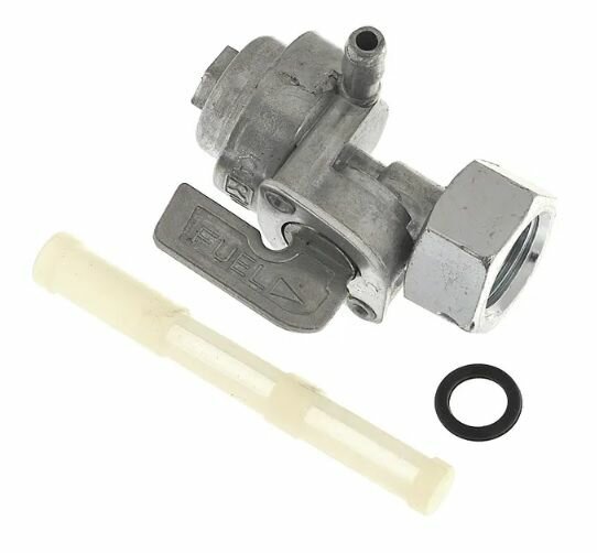 Кран топливный М14 для генераторов с накидной гайкой