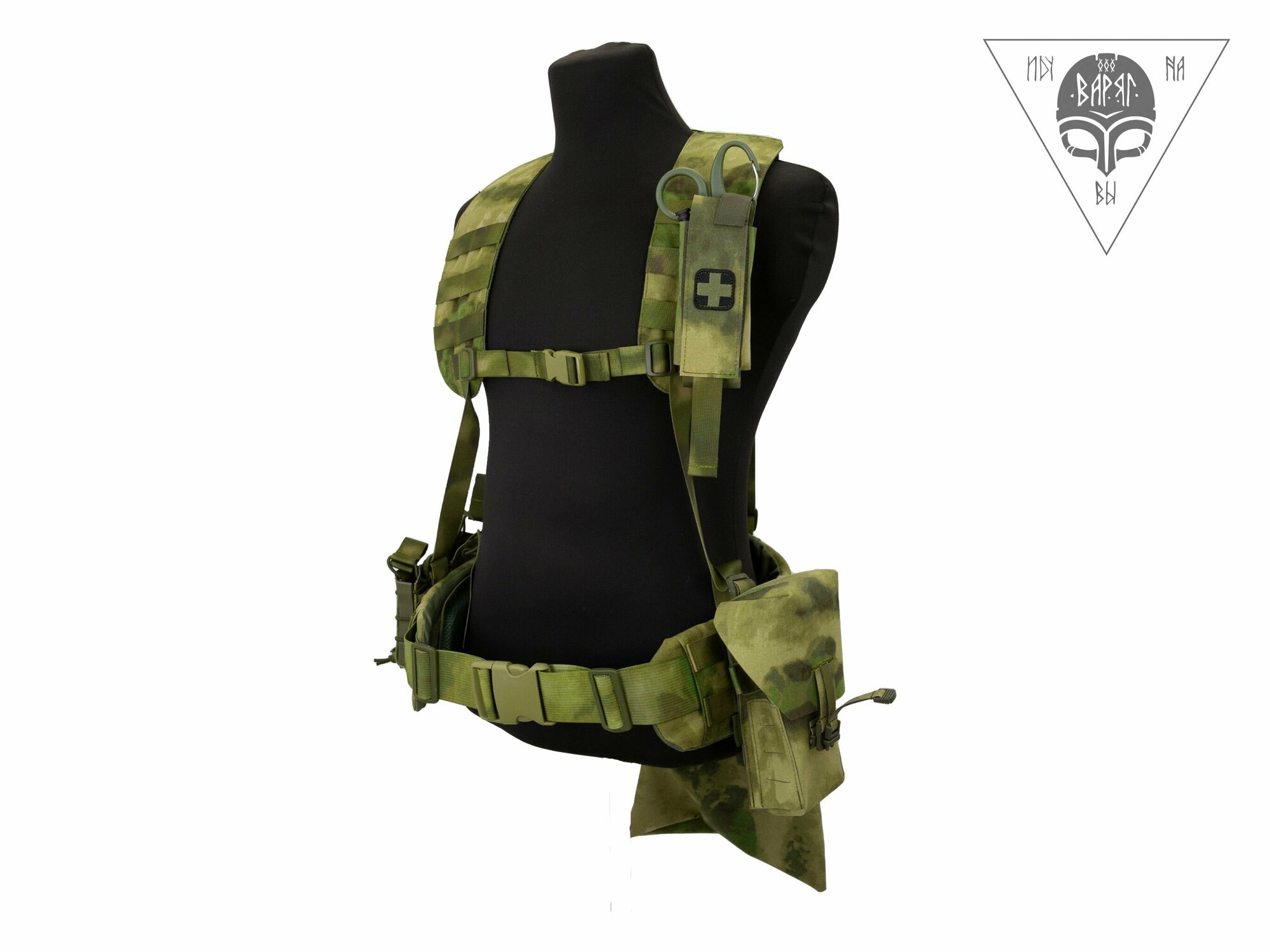 Ременно-плечевая система РПС Воевода 14/23 с баллистикой БР-1 A-TACS FG CAMO (Мох)