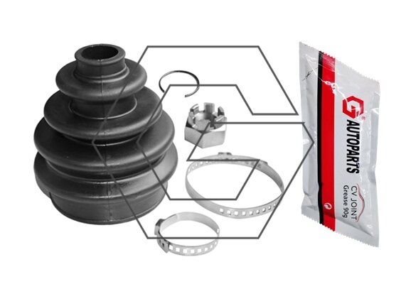 Пыльник ШРУС перед прав лев G-AUTOPARTS GBK80030