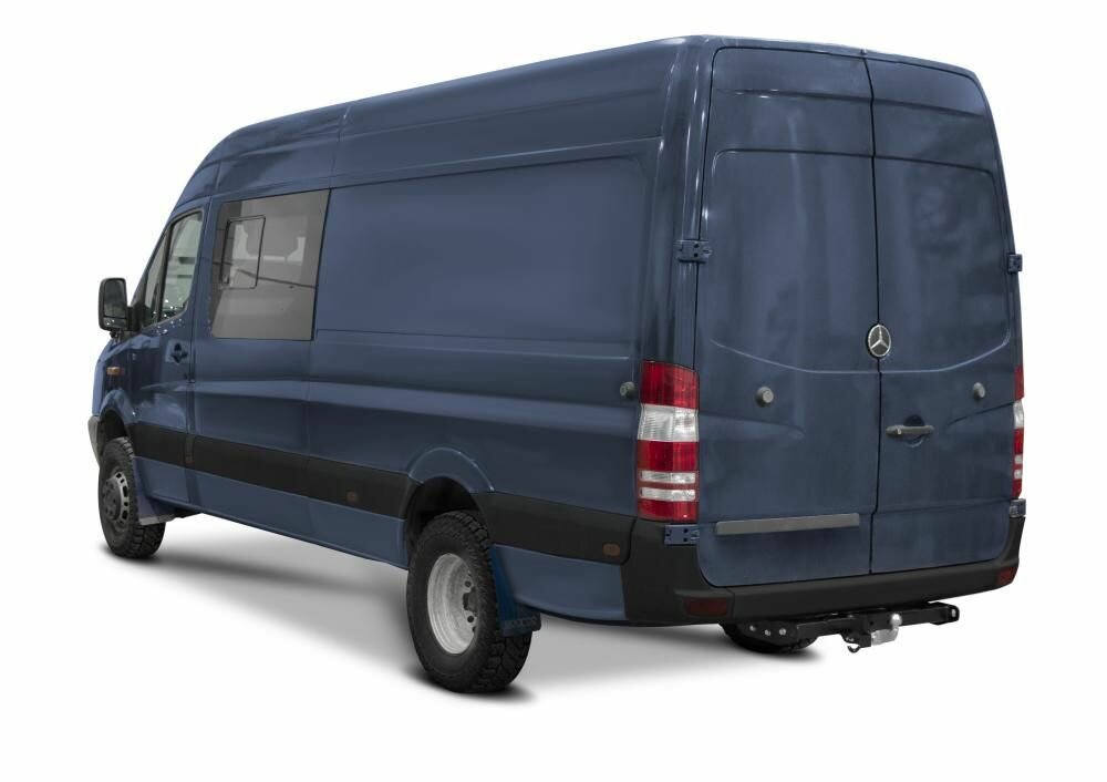 Фаркоп Mercedes Sprinter 2006-2019, 2019-; Volkswagen Crafter 2006-2016 (без подножки, кроме L2 2-колеса) BERG F.3911.001