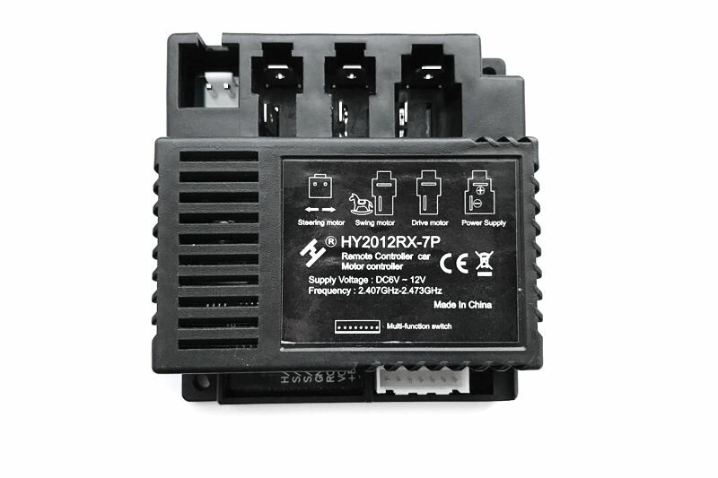 Контроллер HY2012RX-7P 6V-12V 2.4G для детского электромобиля