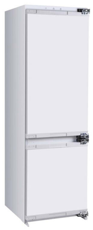 Встраиваемый двухкамерный холодильник Ascoli ADRF250WEMBI No frost, белый