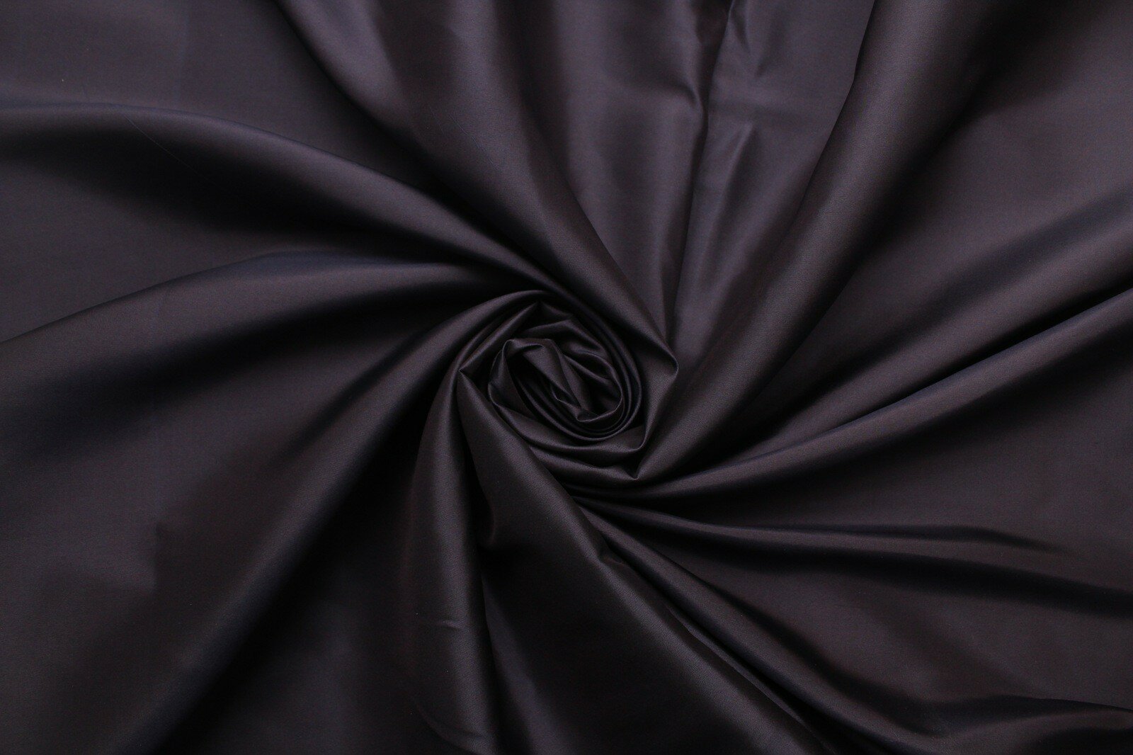 Ткань Шёлковый шанжан под тафту сине-баклажанового цвета, ш140см, 0,5 м