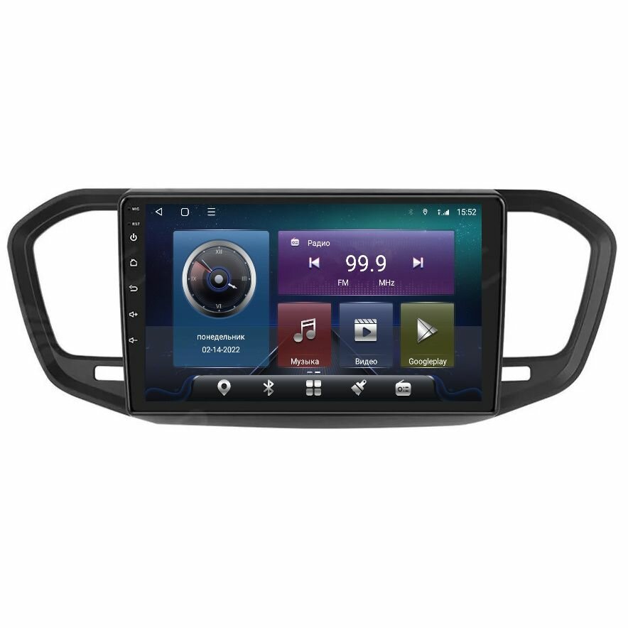 Магнитола CRS-300 Лада Веста 2023-2024 LADA Vesta NG - Android 13 - Процессор 8 ядер - Память 6+128Gb - Carplay - DSP 36 полос - 4G(Sim)