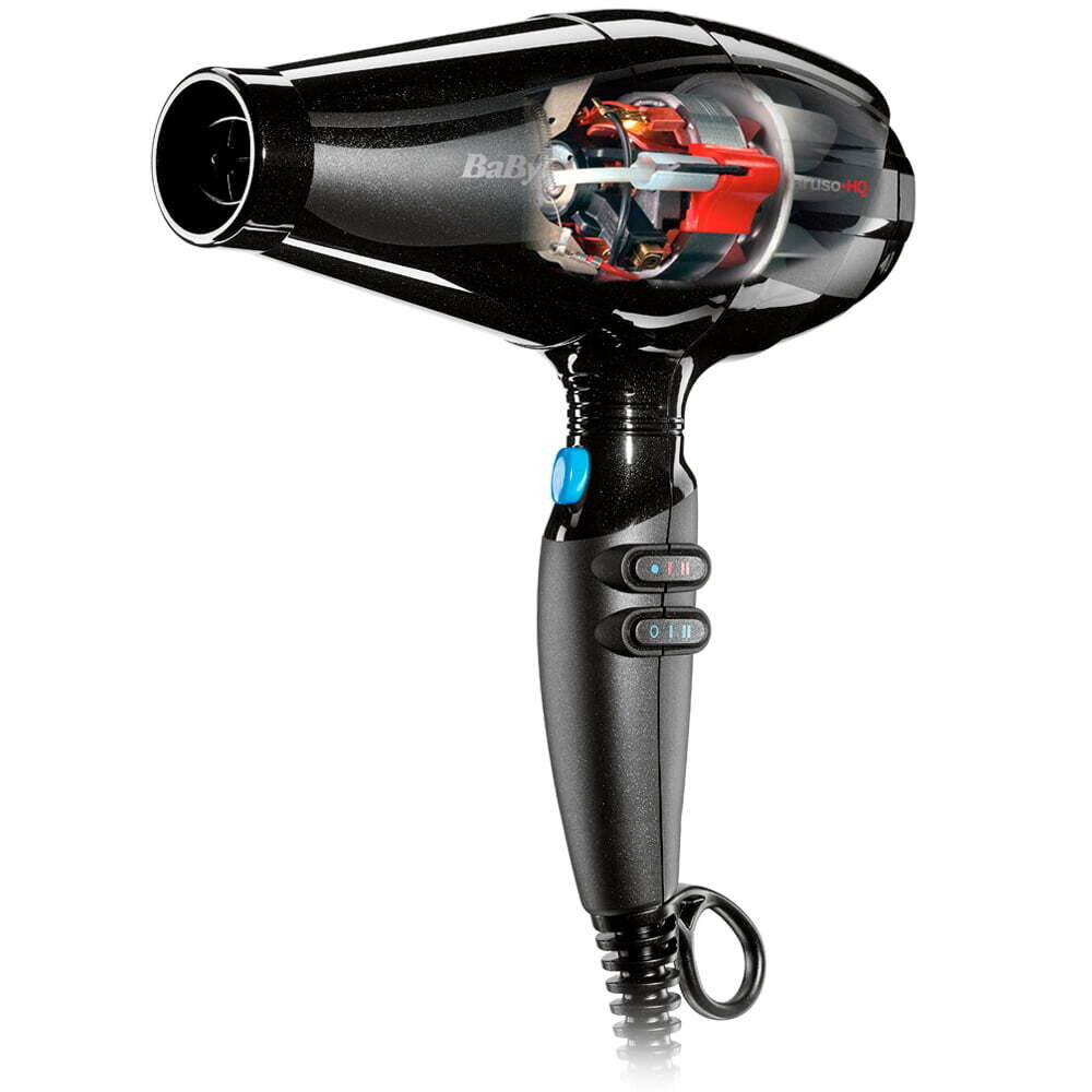 Профессиональный фен BaByliss PRO Caruso-HQ Dryer Ionic BAB6970IE, 2400Вт, ионизация, 6 режимов температуры/скорости