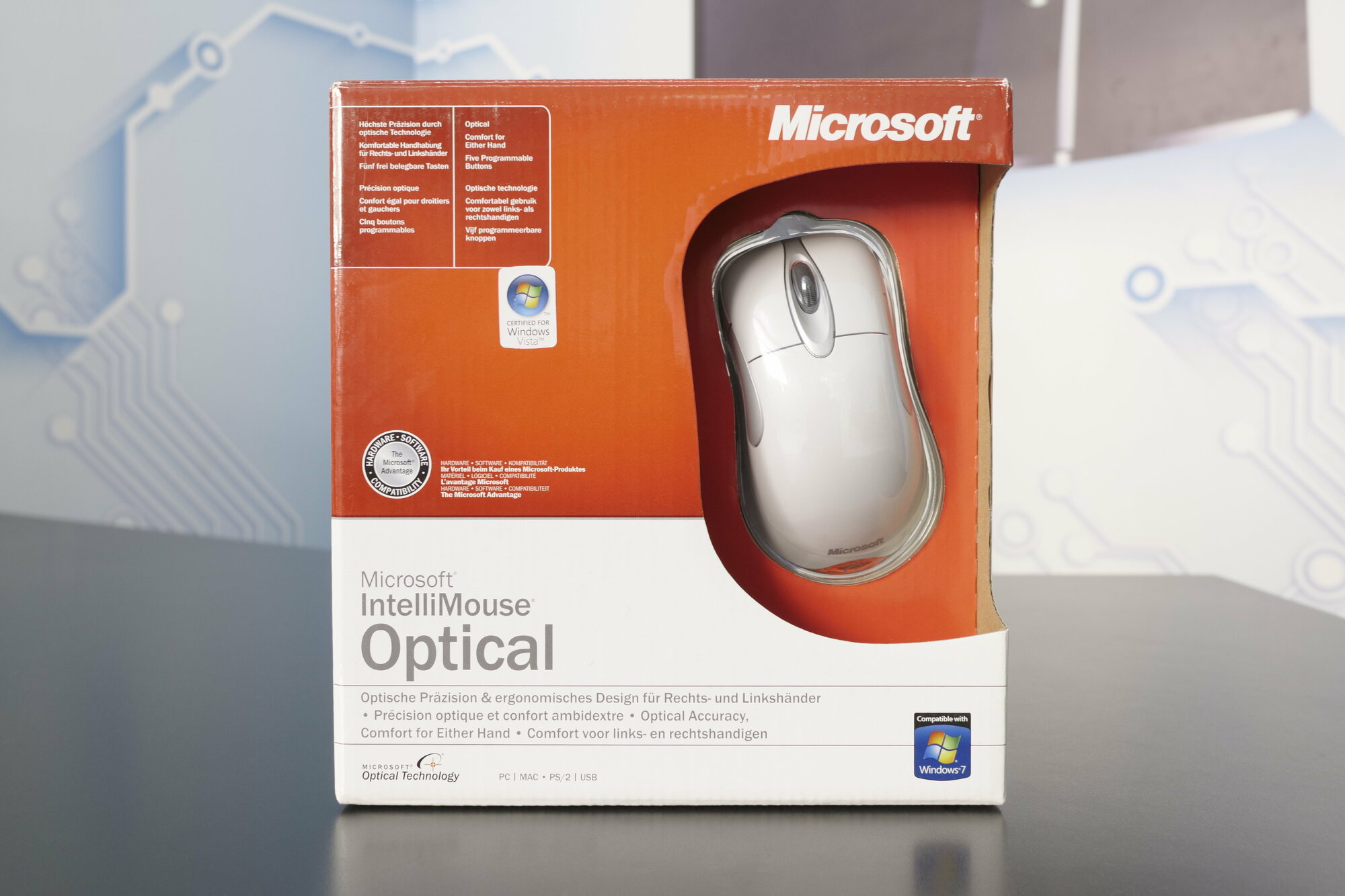 Microsoft IntelliMouse 1.1 Optical White