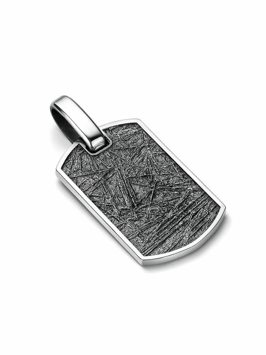 Подвеска, серебро, 925 проба, чернение