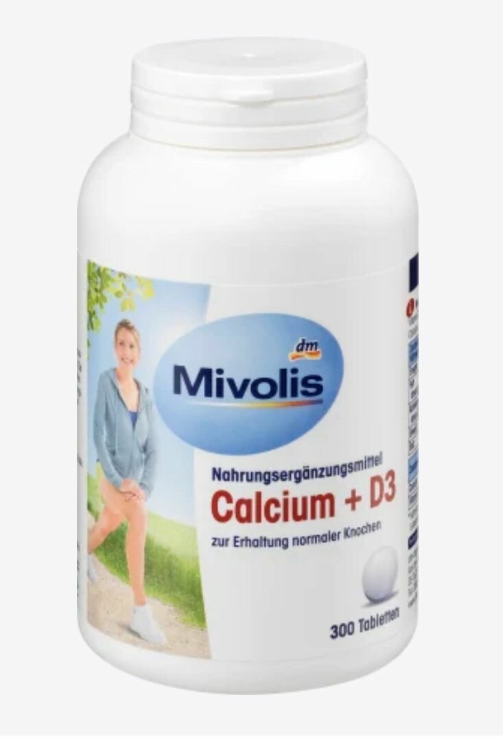 Mivolis, кальций + D3, таблетки, 33% от дневной нормы, 300 шт