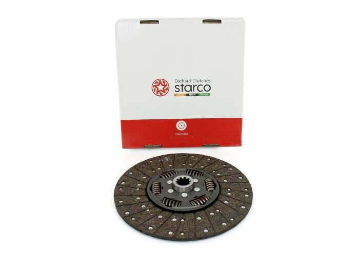 Диск сцепления ведомый для а/м Газон Next, ПАЗ Vector дв. ЯМЗ 534, для а/м Валдай Cummins 3.8 усил. накладка "Kevlar"