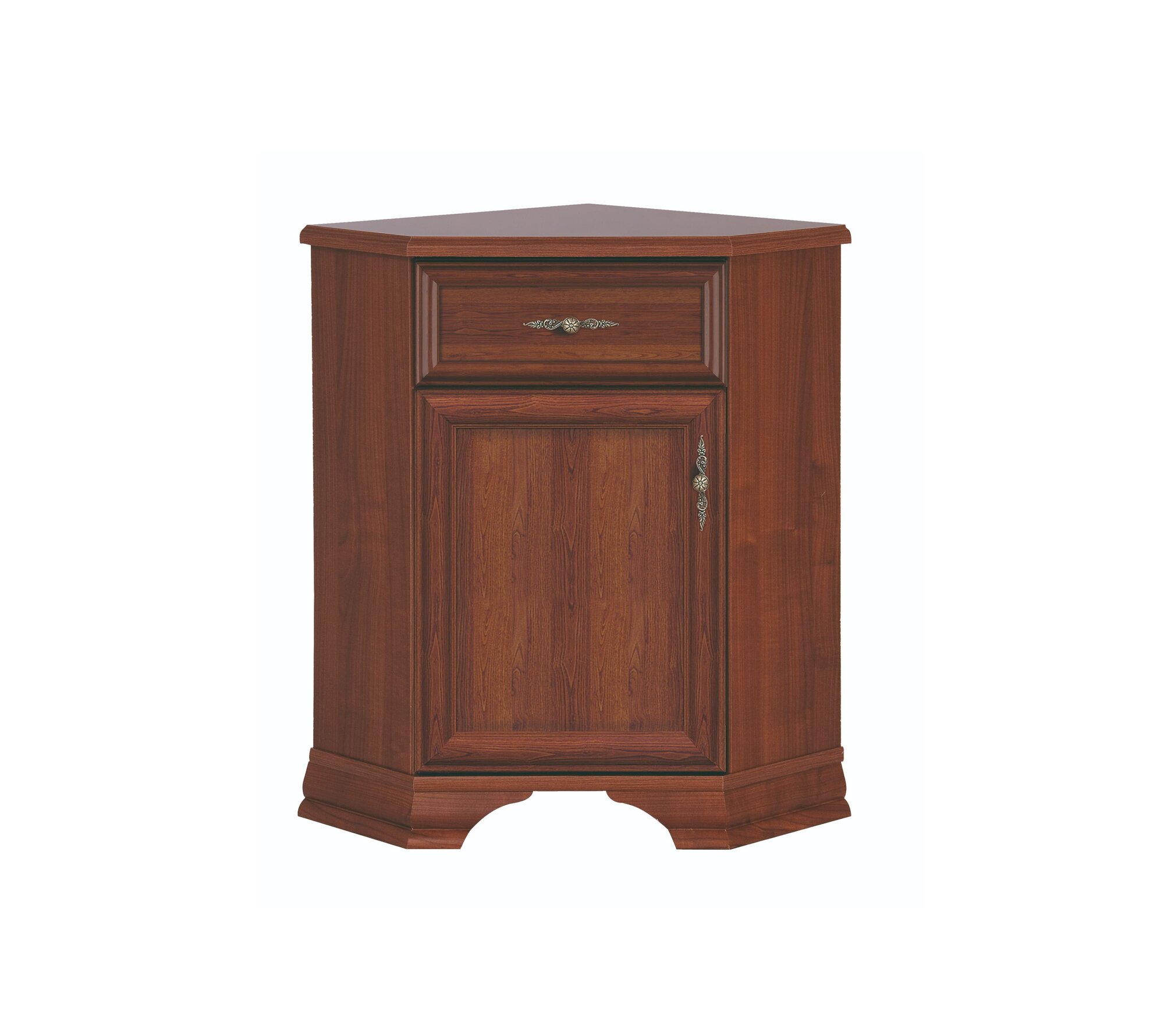 Тумба БРВ Мебель KENTAKI S320-KOMN1D1S/L Каштан Размеры: Высота 905мм Глубина 590мм Ширина 590мм