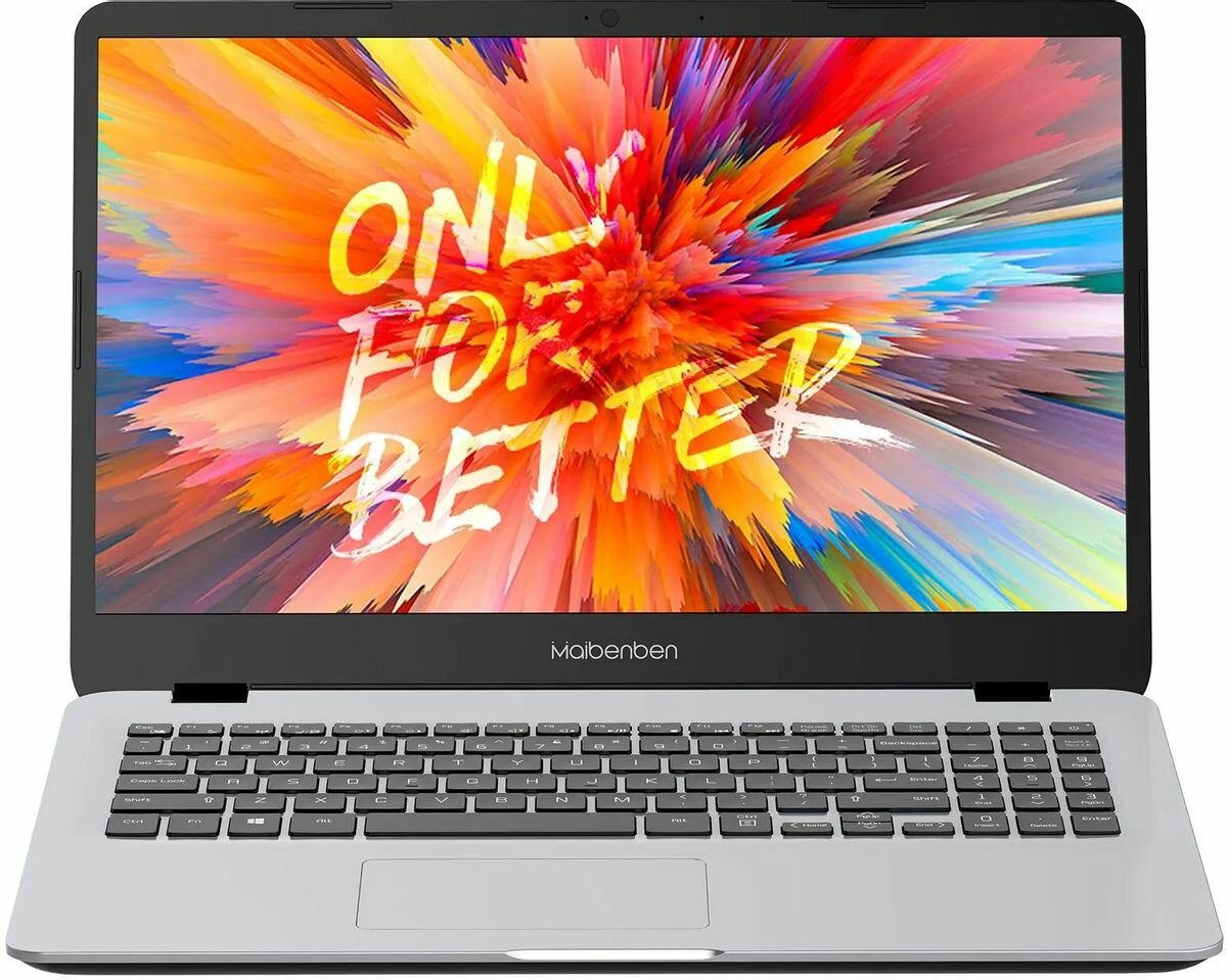 Ноутбук Maibenben M545 Pro 15.6" 1920x1080 AMD Ryzen 5 Pro 4650U, 8Gb RAM, 512Gb SSD, серебристый, W11 (M5451SB0HSRE1)