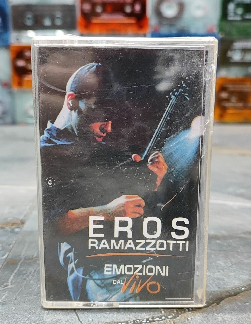 Eros Ramazzotti Emozioni Dal Vivo, аудиокассета, кассета (МС), 2004, .