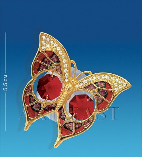 Фигурка на липучке Бабочка с цв. кр. (Юнион) AR-4114/2 113-60059